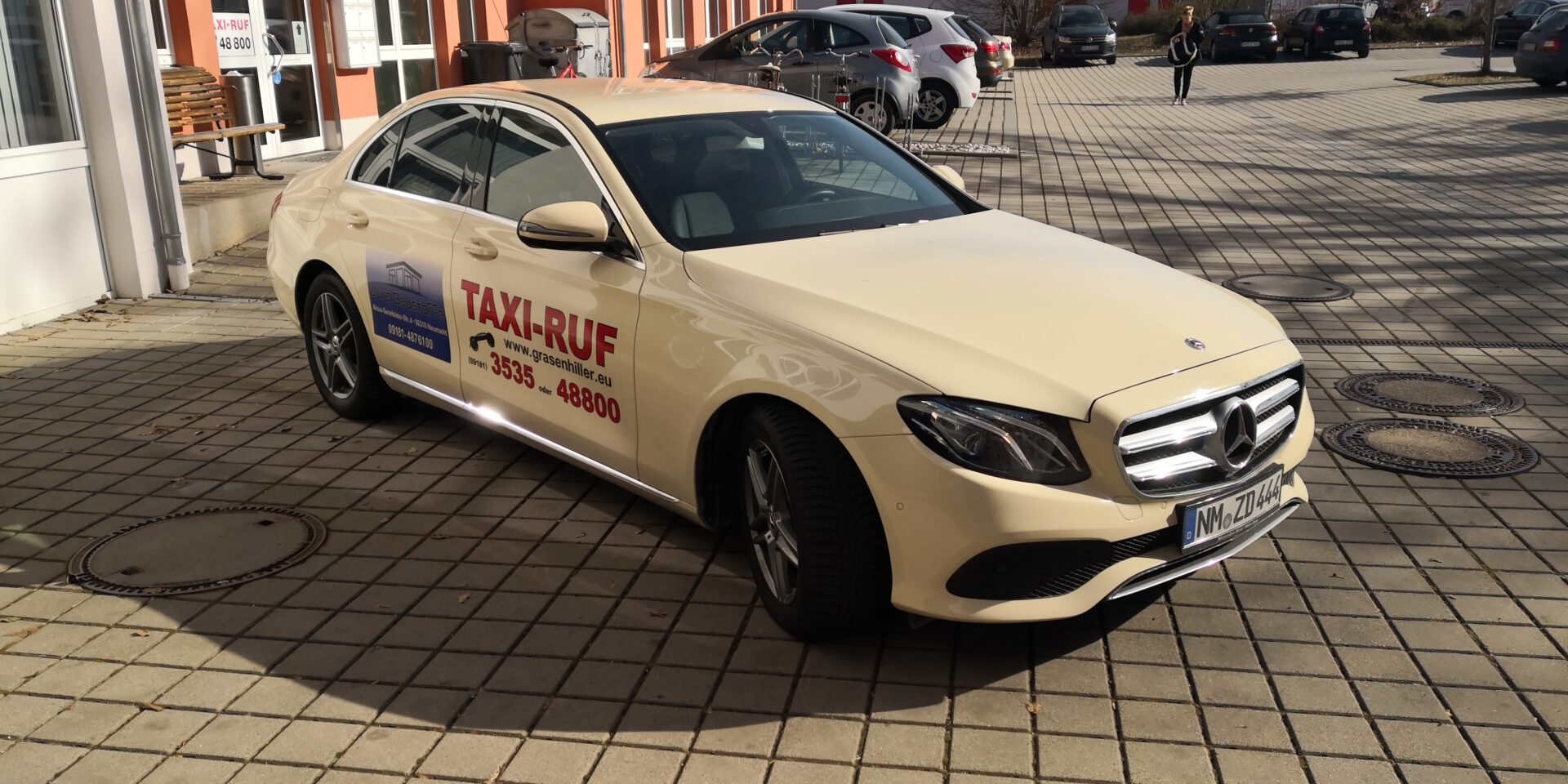 Taxi-Ruf Grasenhiller Neumarkt - (09181) 3535 oder 48800